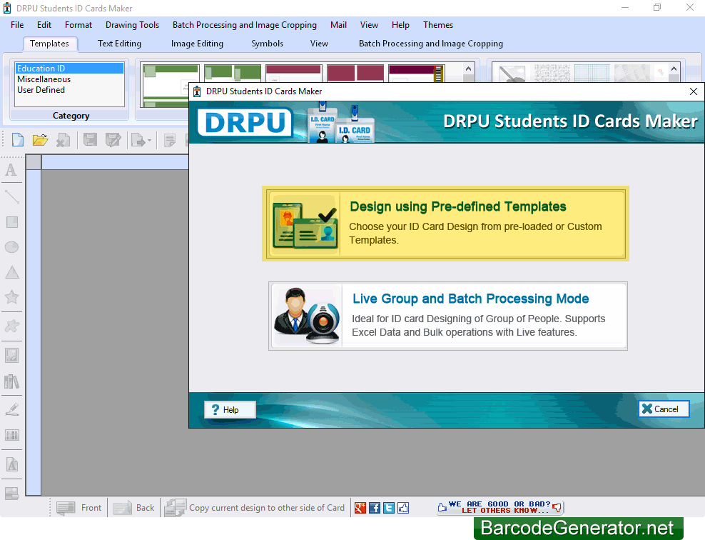 Watch screenshots of Student ID Card Maker Software to generate student ...