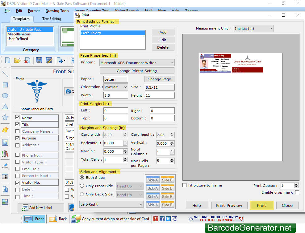 Screenshots Of Visitor ID Card Generator Software Of How To Design Gate screenshots-of-visitor-id-card-generator-software-of-how-to-design-gate